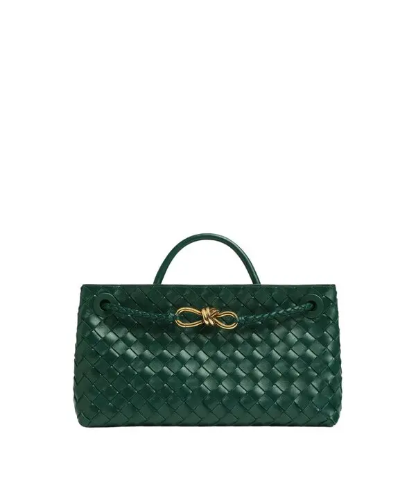 Bottega Veneta East-West Andiamo - Emerald Green | Editorialist